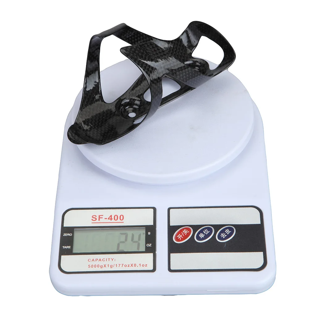 Super Lightweight Carbon Fiber Bicycle Bike Bottle Holder Cage Rack ...