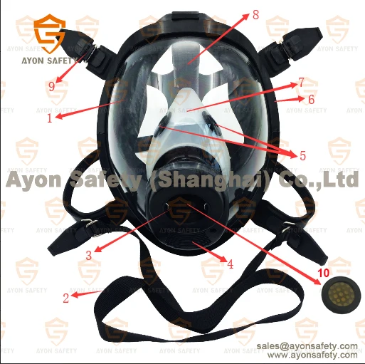2023 Hot Sale Scba Full Face Mask - Buy Scba Mask,Full Face Mask ...