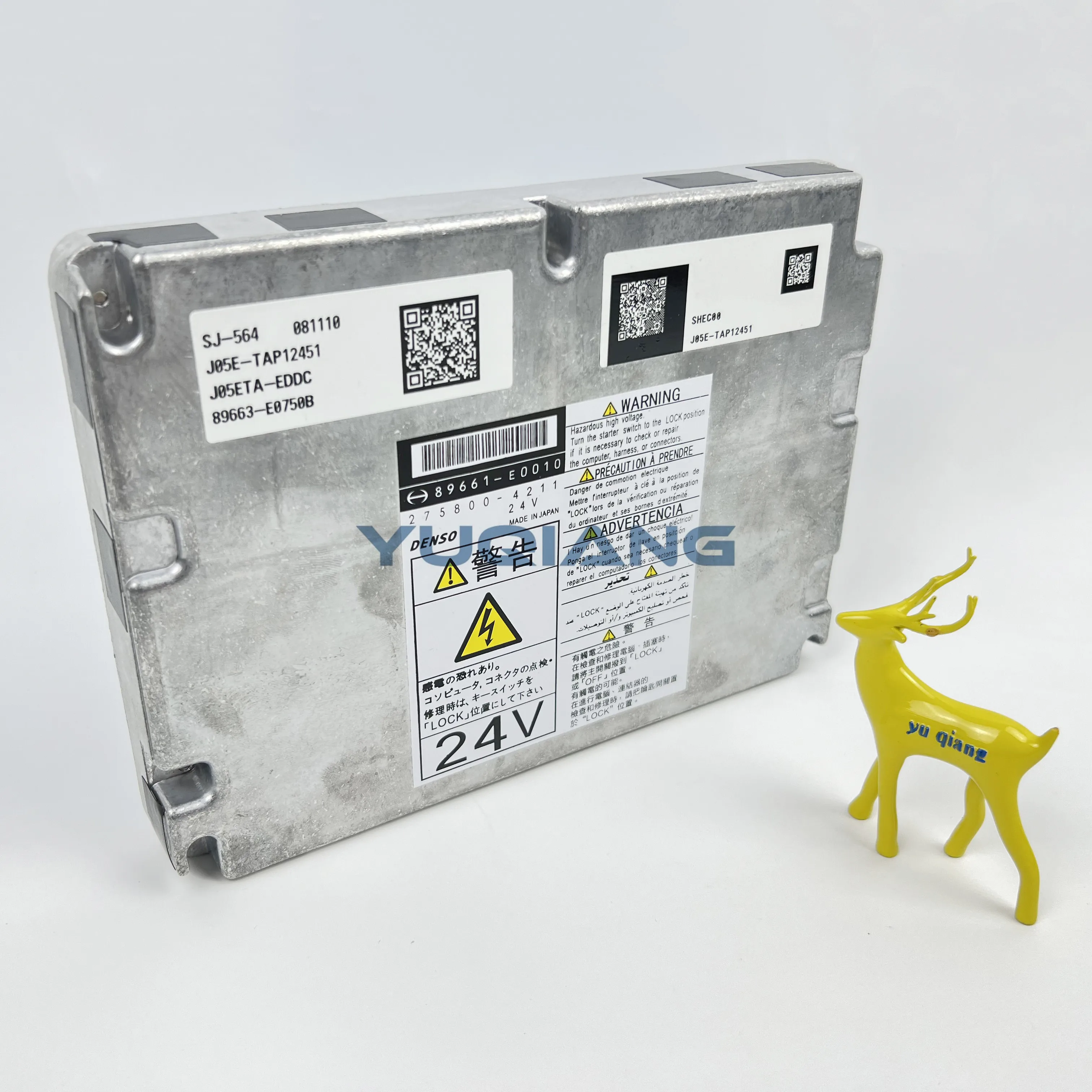 Excavator J05e Engine Ecu Controller 89661-e0010 89663-e0750b ...