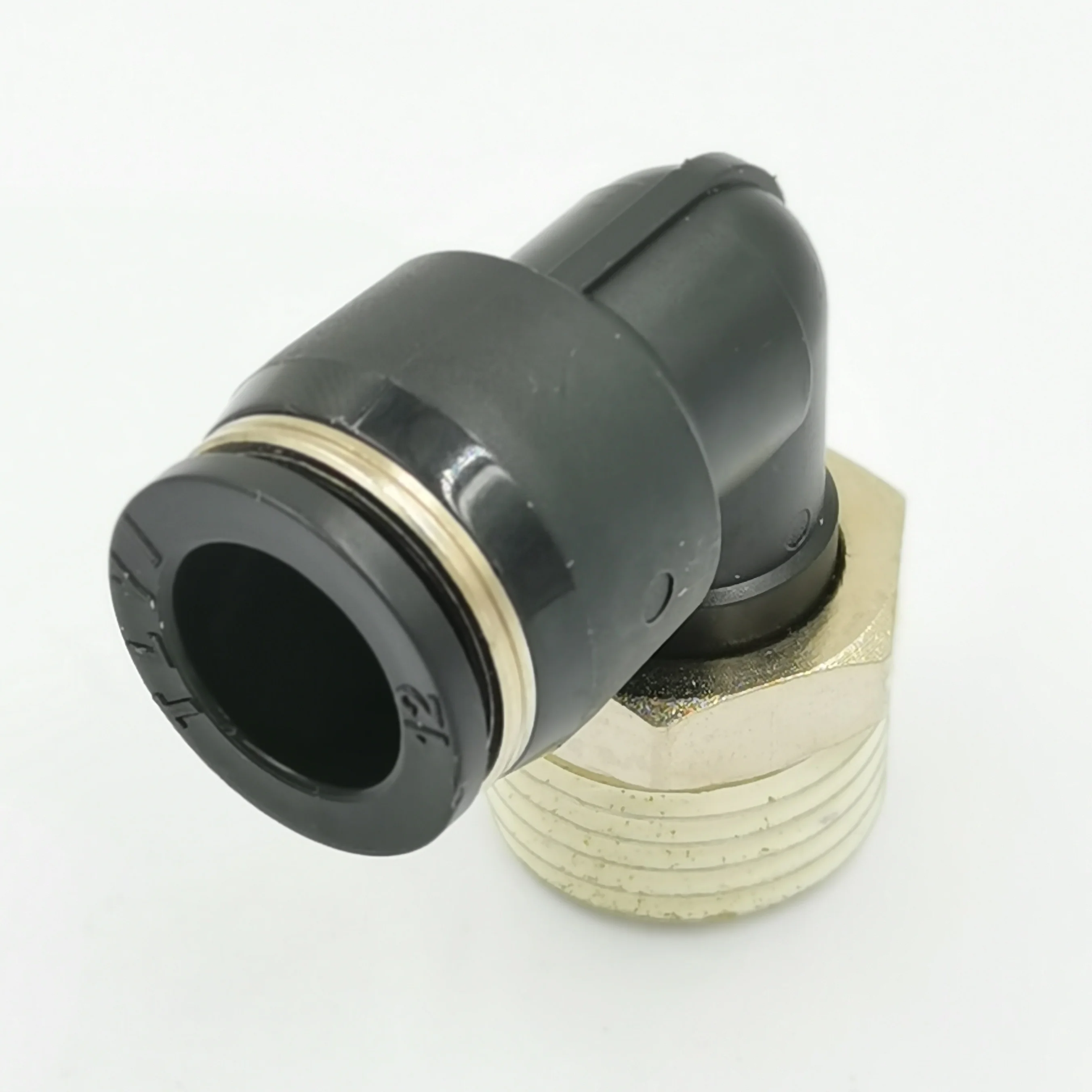Push Fit Connector Airline Elbow 90 T Pneumatic Fittings Hose Tube ...