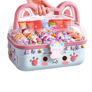 Deluxe Cream Glue Guka Diy Material Kit With Organizing Box Transparent ...