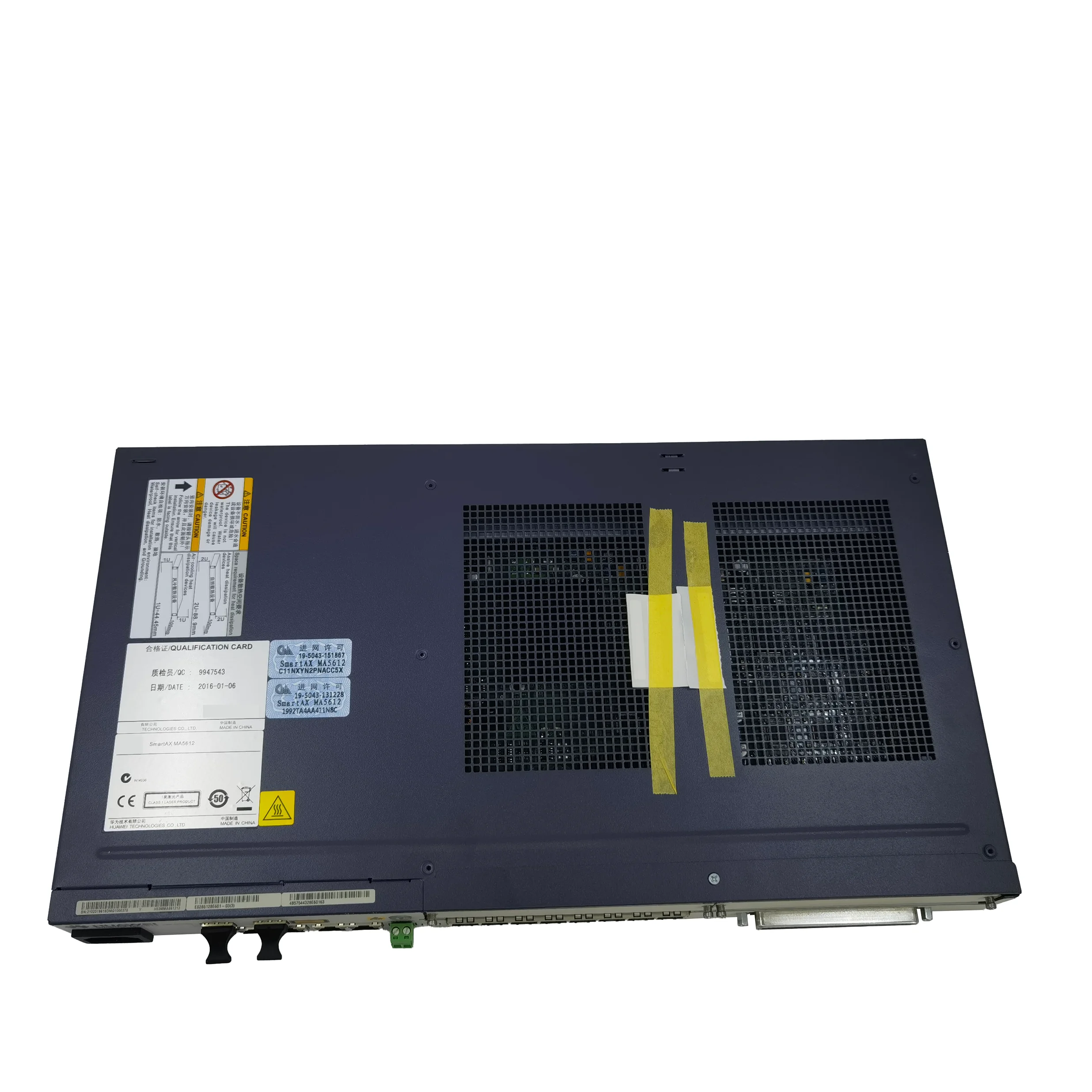 MA5612 OLT - Efficient FTTX Solution with 1-Year Warranty