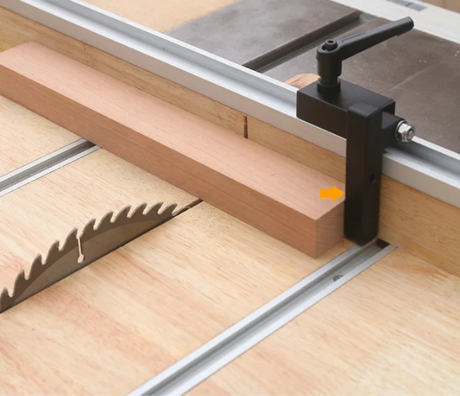 L-HT85 Aluminium Miter Saw Stop Block for T-Slot Track - OEM