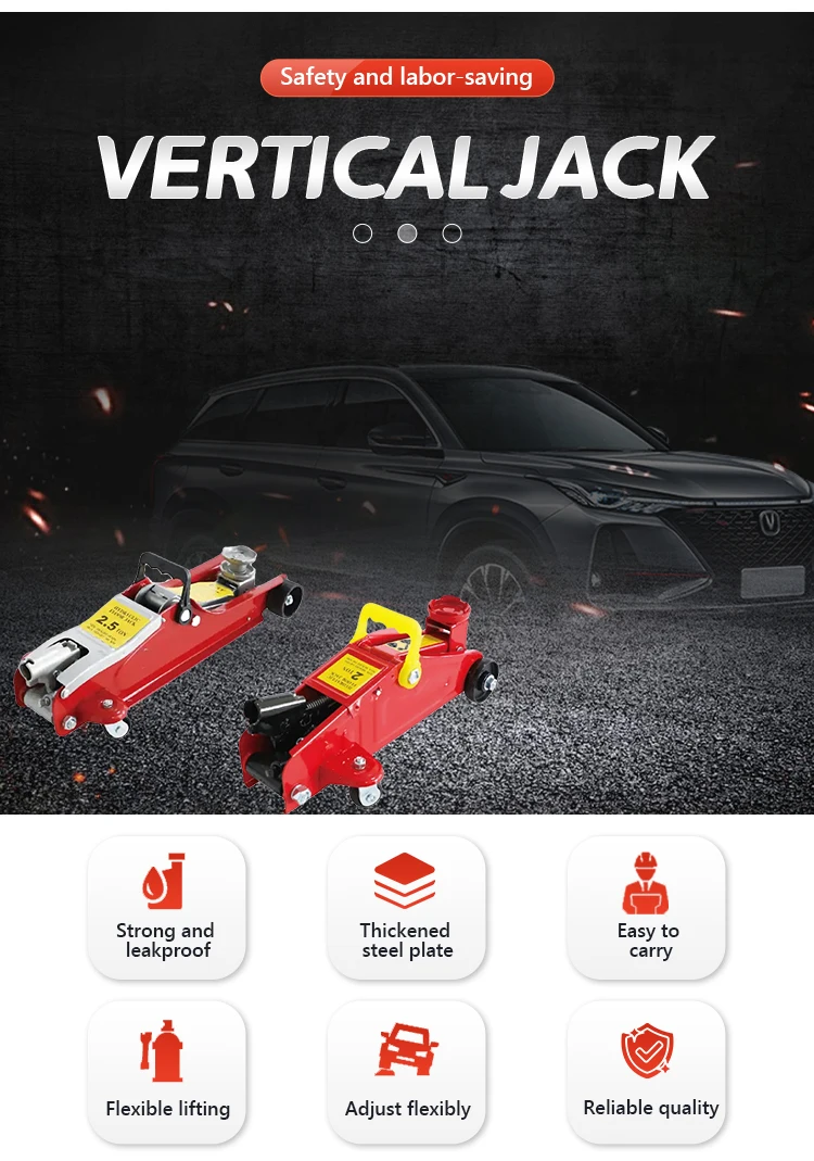 Car Jack Suv Vehicle 2 Tons Of Vertical Tire Change Repair Tools ...