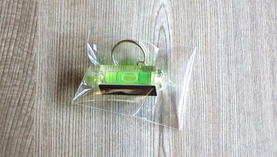 Key Chain Horizontal Spirit Water Level Square Bubble Spirit Levels ...