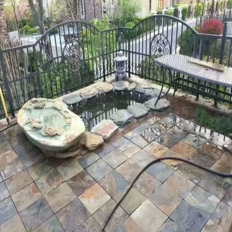 Natural Driveway Stone Black Jiangxi High Quality Slate French Pattern ...