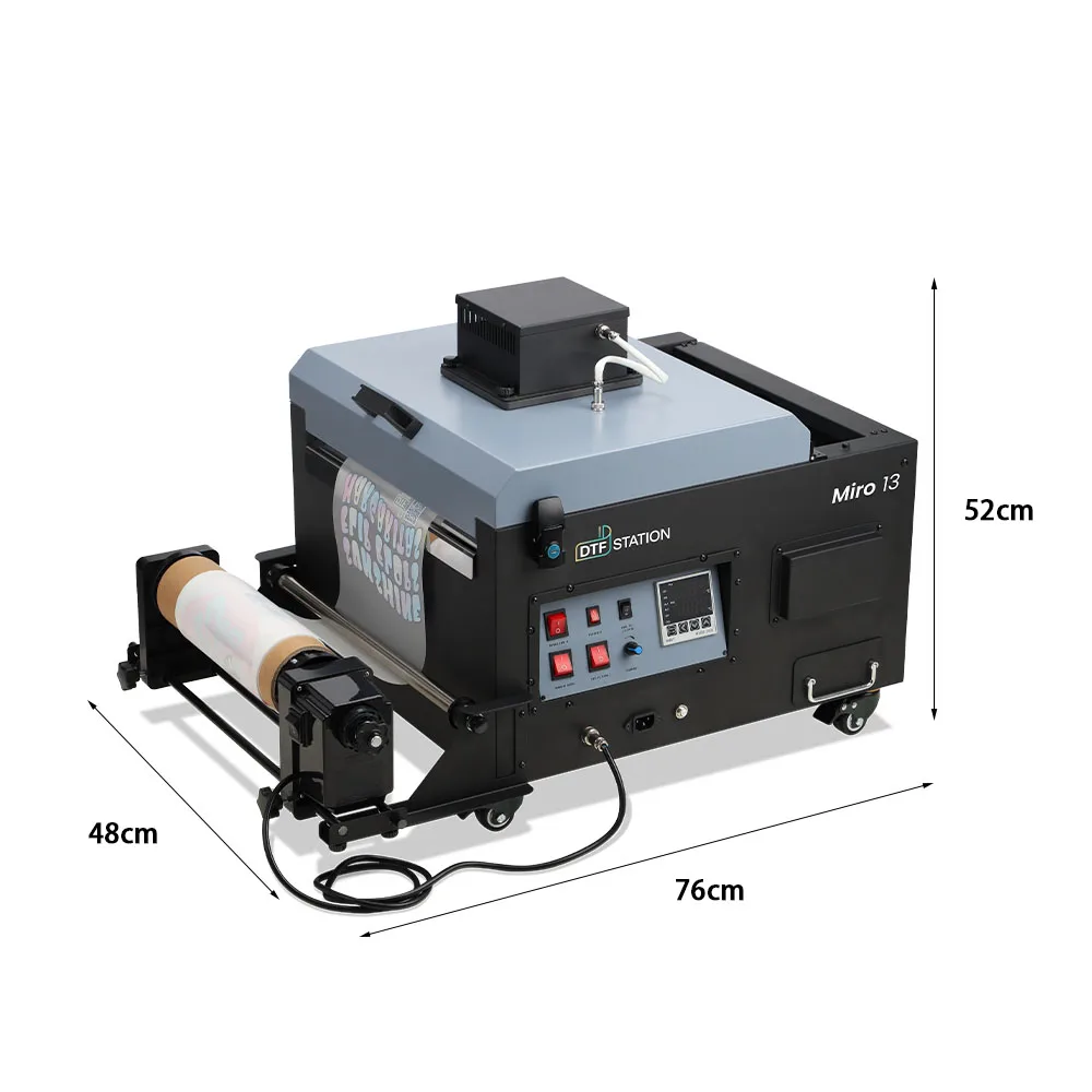 Dtf Station Automatic Dtf Powder Shaker Oven Dryer Machine With Air ...