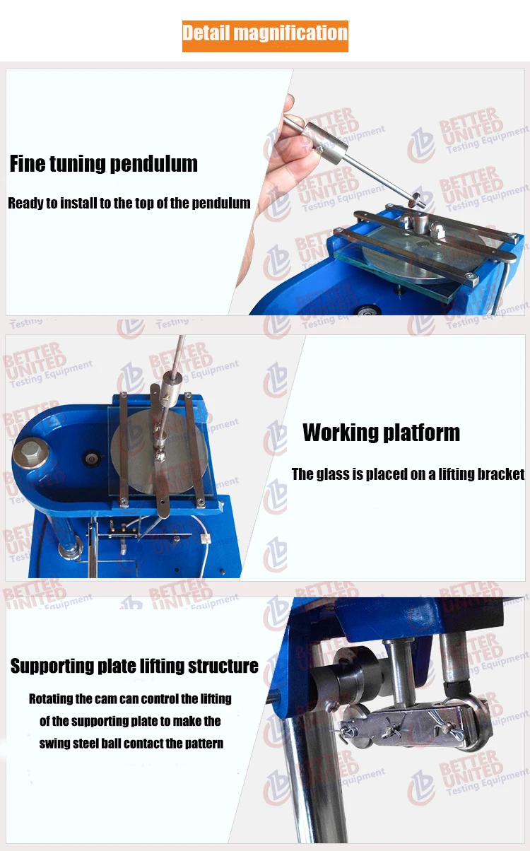 ASTMD Pendulum Hardness Tester - Precision and Durability