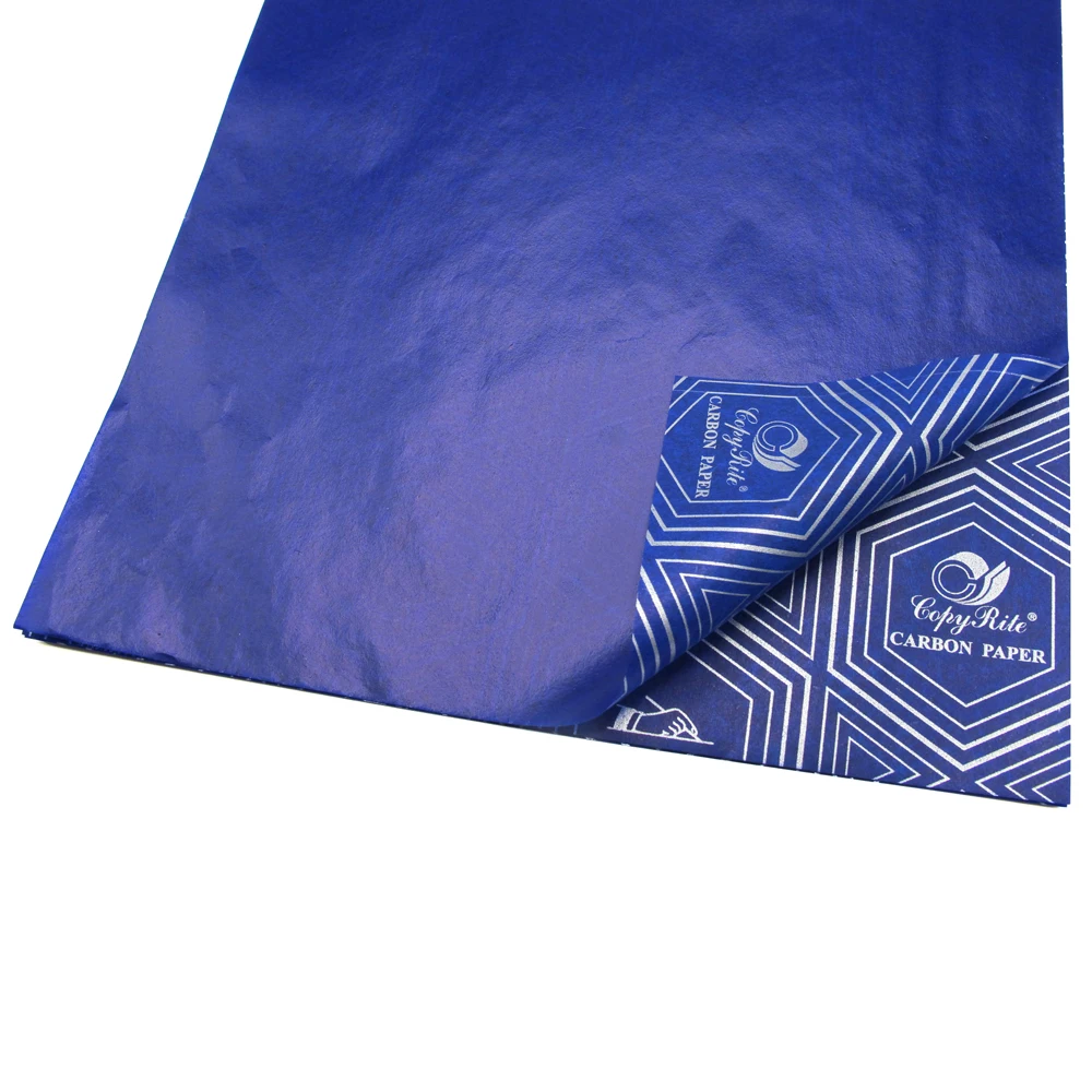 Art Craft Clear Copies Carbon Paper Blue Color For Invoices And Art Craft Clear Copies Carbon Paper Blue Color For Invoices And