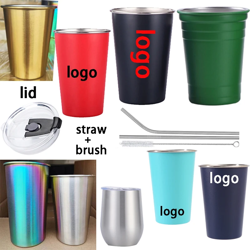 Custom Color Changing Stacking Aluminum Beer Cups