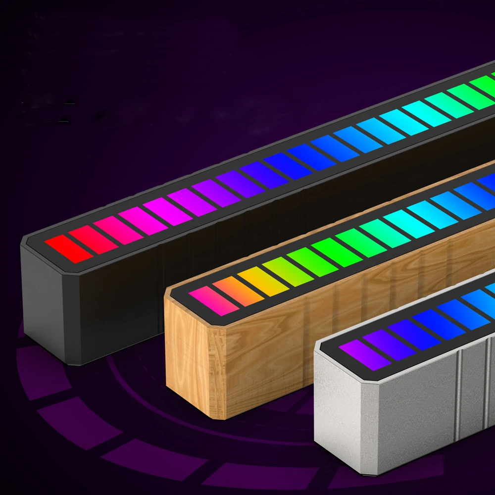 Rgb Sound Control Led Music Spectrum Display Analyzer Audio Vu Meter ...
