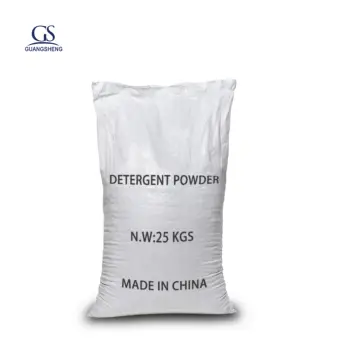 Detergent Washing Powder Oem 25kg Semi-finished Floral Scent High Foam ...