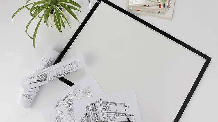 A2 Adjustable Brightness Drawing Tablets Tracing Tattoo Led Light Pad ...