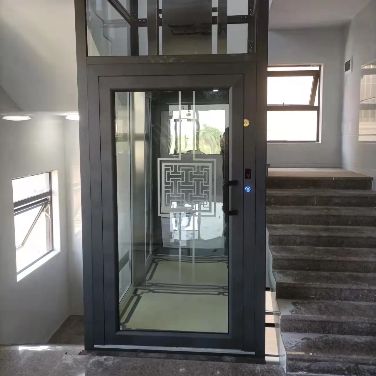 Elevator Source Manufacturer Contemporary Home Elevator Automatic Door ...
