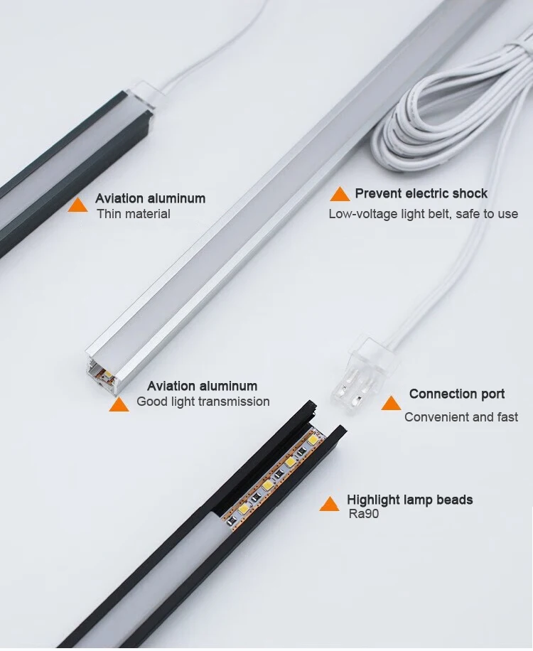 Built-in Cabinet Led Wardrobe Light Bedroom Wardrobe Led Motion Sensor ...