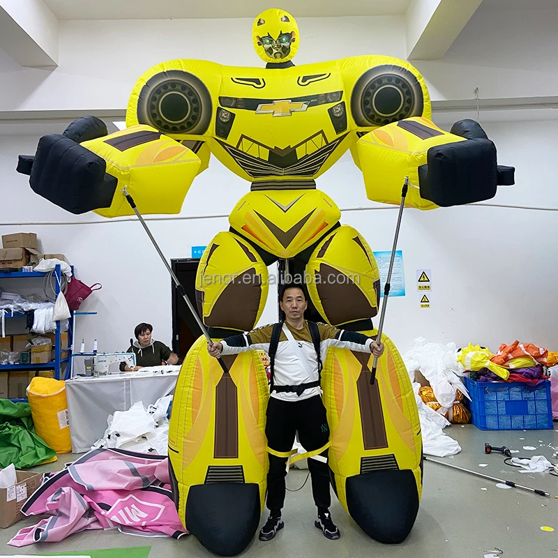Giant Inflatable Transformer Hero Character For Street Parade ...