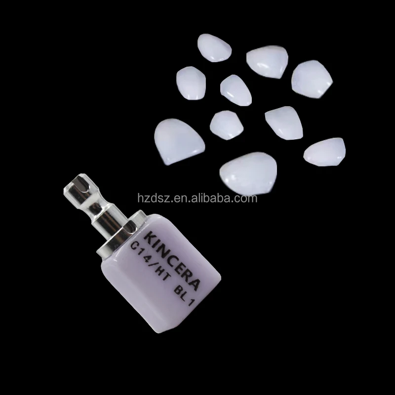 Factory Price Disilicate Glass Ceramic Ingot for Dental Factory Veneer ...
