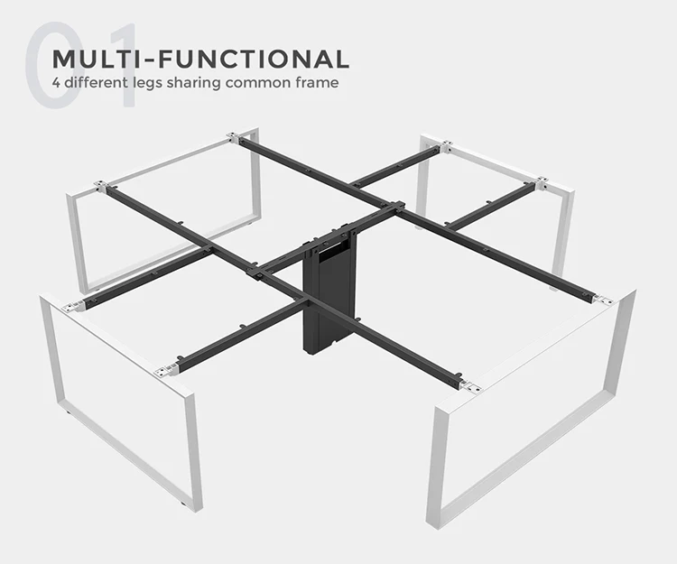2 Person Workstation - Modern Office Table Design