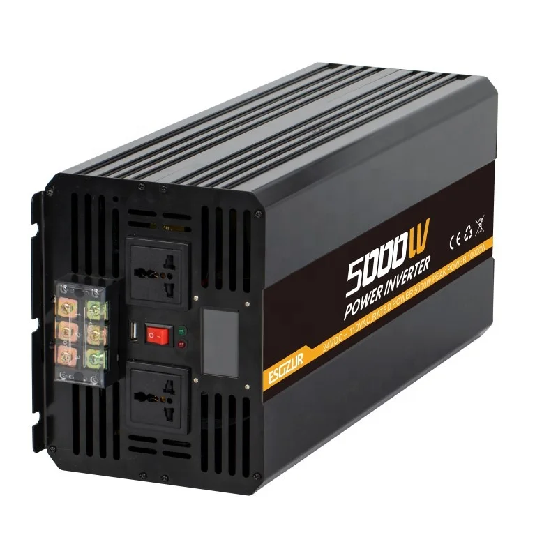 High Frequency Peak 10kw 5kva Converter Dc 12v 24v 48v To Ac 110v/220v ...