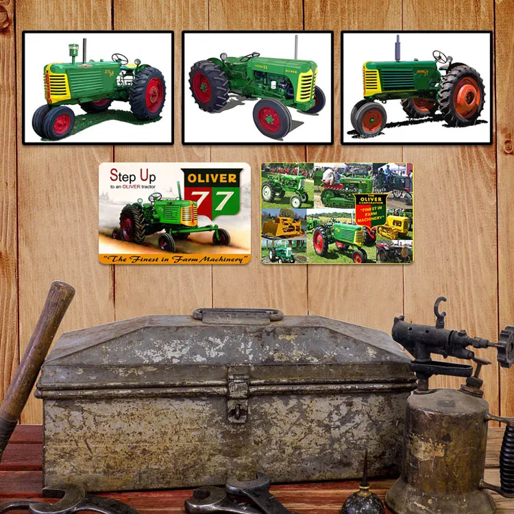 Factory Cheap Vintage Metal Sign Wholesales Oliver Finest In Farm ...