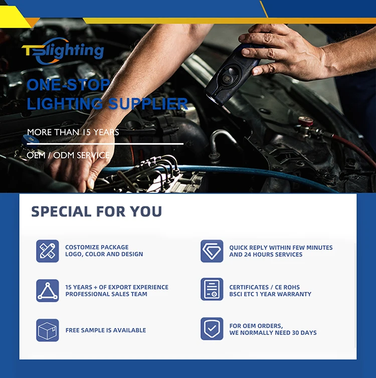 2 in 1 1200lm Portable COB Warning Light TYPE-C LED New Car ...