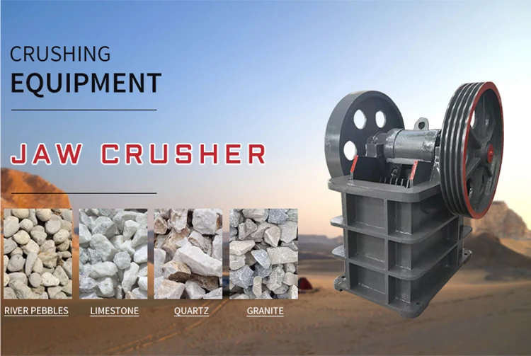 Portable Jaw Crusher Machine with Vibrating Screen