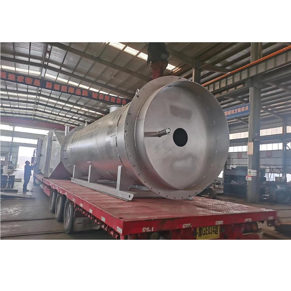 Gypsum Calcination Machine Burning Fluidized Calciner Hot Oil ...