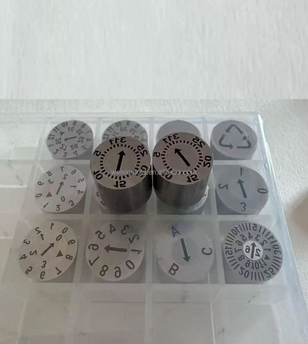 Date Code Inserts Date Stamps Date Marked Indicator for Injection Mold ...