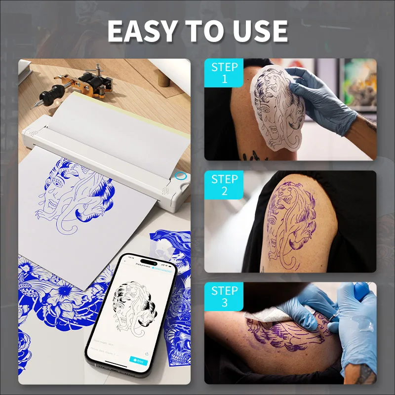 Newyes Thermo Stencil Printer Temporary Tattoo Thermal Copier Machine ...