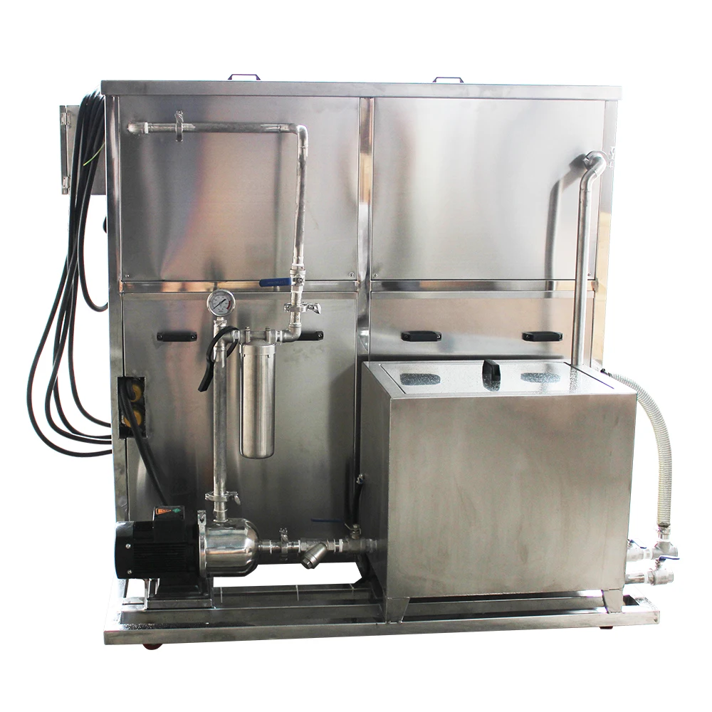 Industrial Ultrasonic Auto Parts Car Engine Cleaning Machine 1800w 145l ...