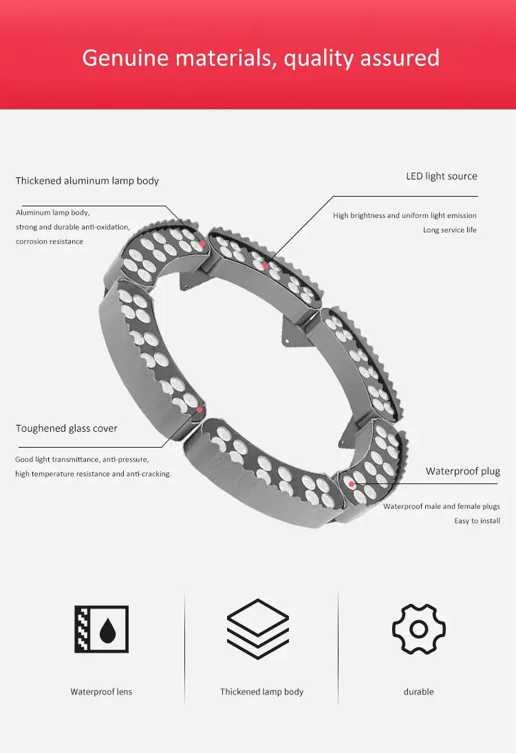 12w Dmx512 Led Ring Hug Tree Light Outdoor Tree Trunk Spliced Landscape ...
