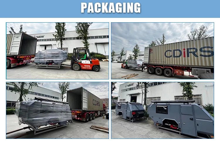 Njstar Lightweight Aluminum Grey 4x4 Off Road Rv Trailer Motorhome ...