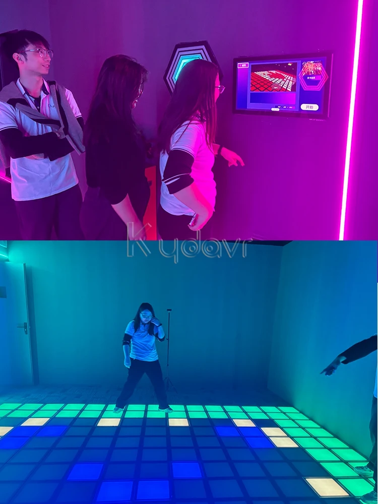 Mega Relay Pixel Grid LED Interactive Floor Kydavr Indoor Customizable ...