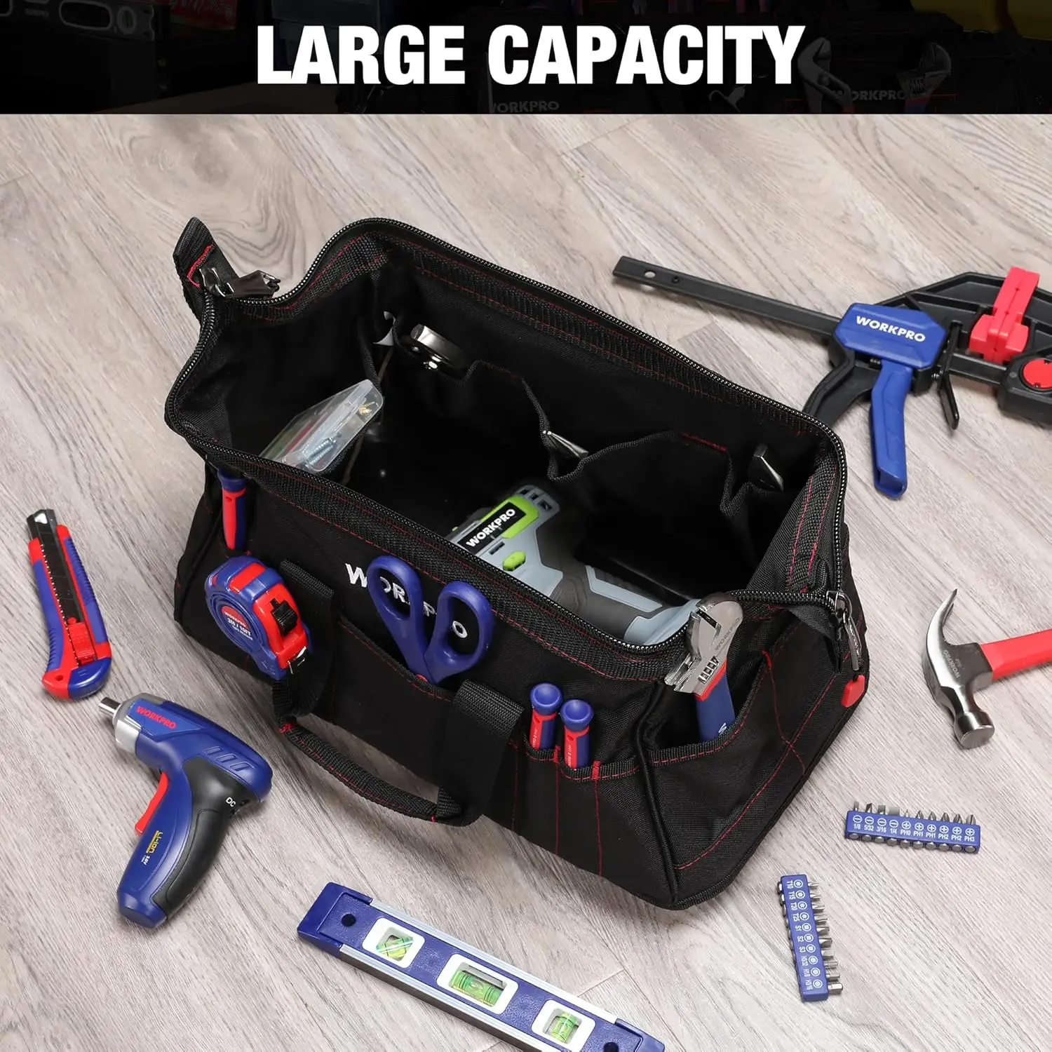 Free Sample Multi-Purpose Hanging Canvas Tool Carrier Easy to Roll OEM ...