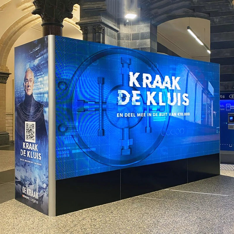 Seamless Modular Exhibition LED Screen Booth for Trade Shows