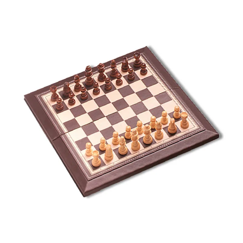 Portable High End Western Chess Set With Magnetic Pieces Folding ...