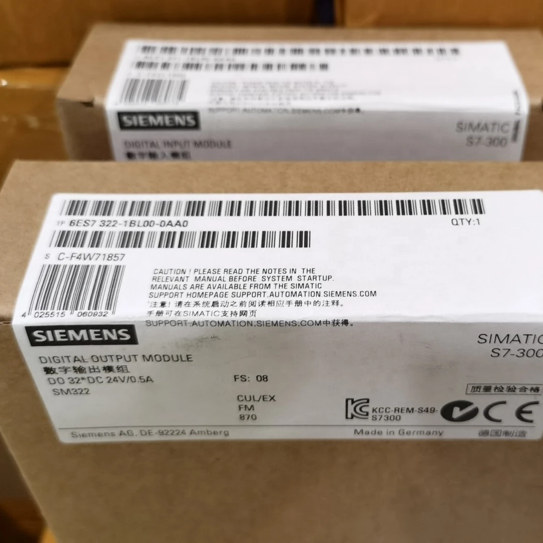 Siemens Simatic Digital Output Card DO 32x DC 24V/ 0.5A SM 322 6ES7322 ...
