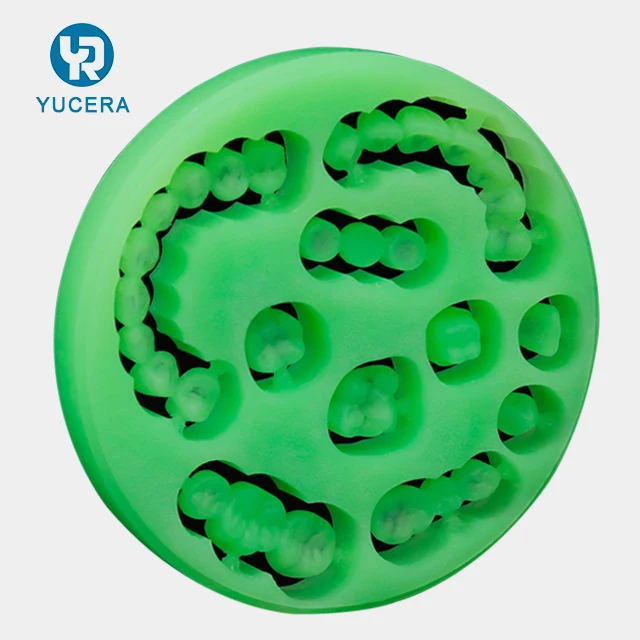 Yucera Dental Flexible Resin Pmma Disc for Temporary Crown and Bridge ...