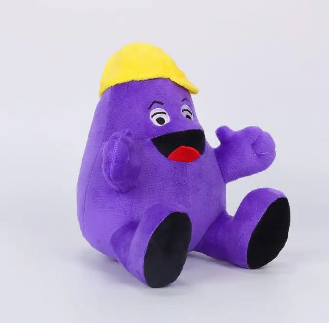 Cartoon Stuffed Animal Purple Grimace Shake Plush Milk Monster Plush ...