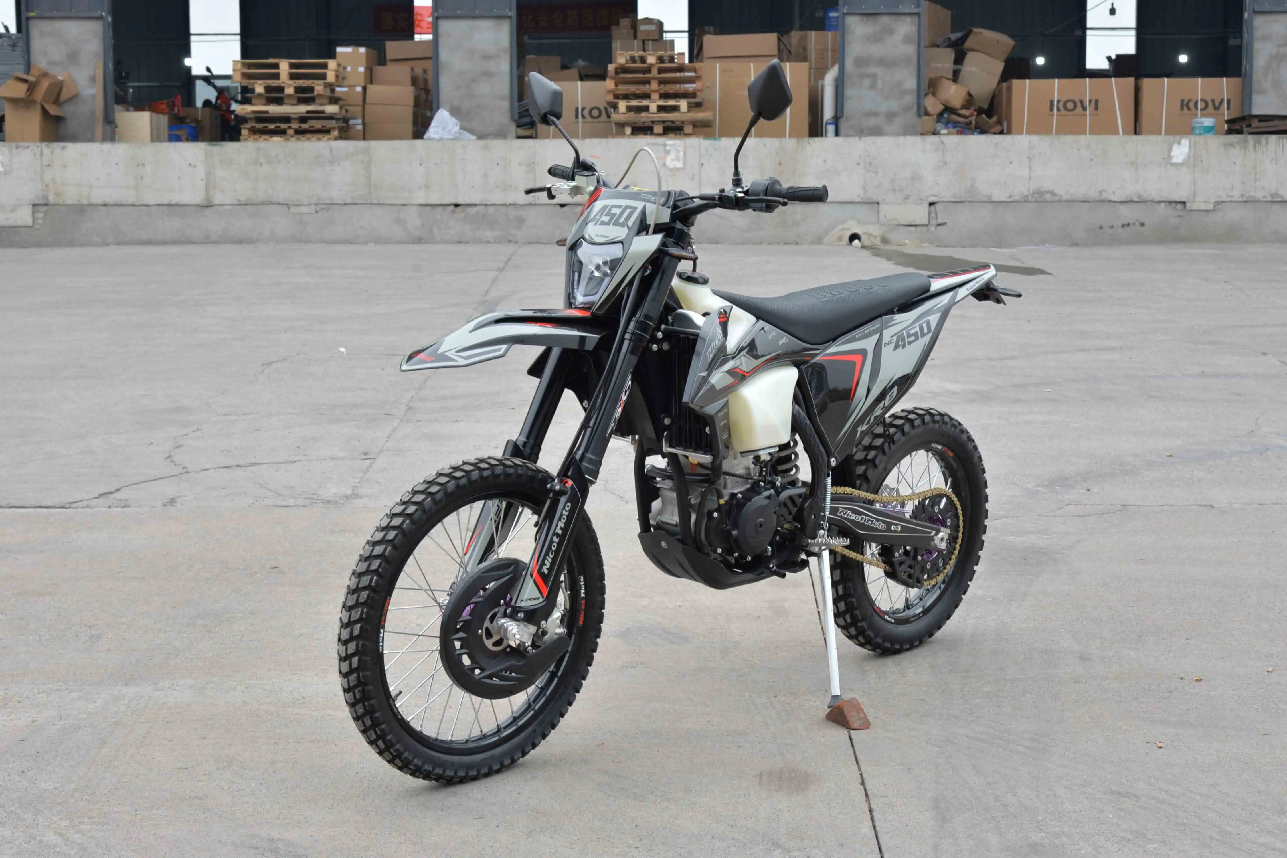 Nicot KR8 450CC Dirt Bike - off-Road Moto Cross Motorcycle