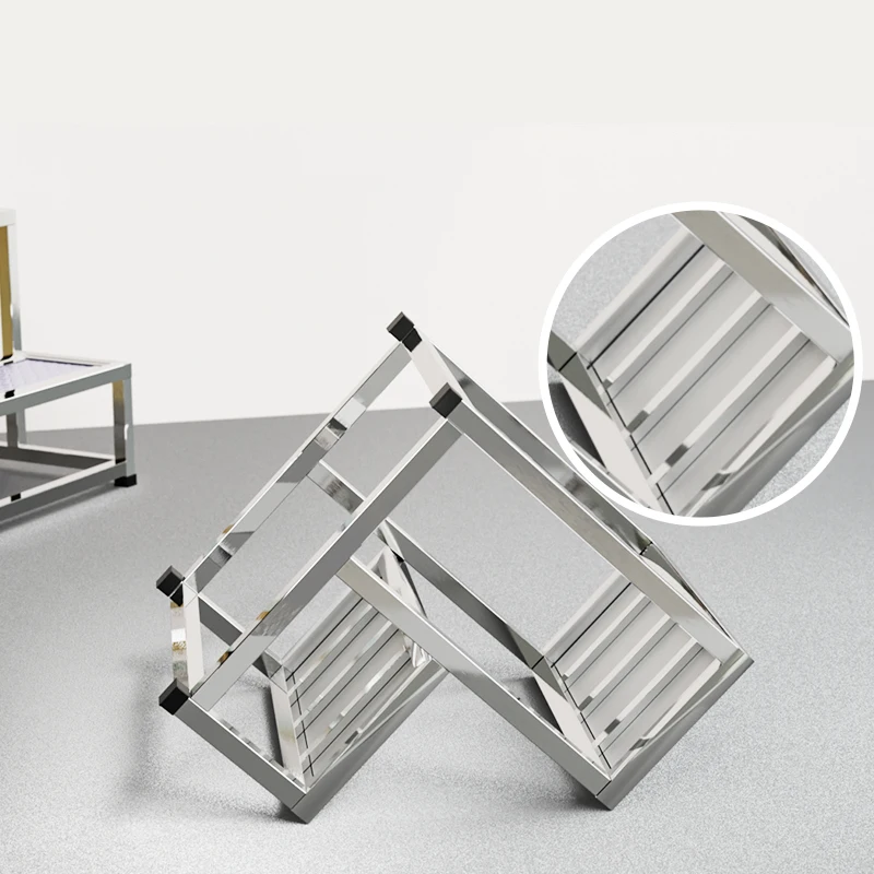 4 Storey Step Ladder 304 Stainless Steel Portable Patient Surgical ...