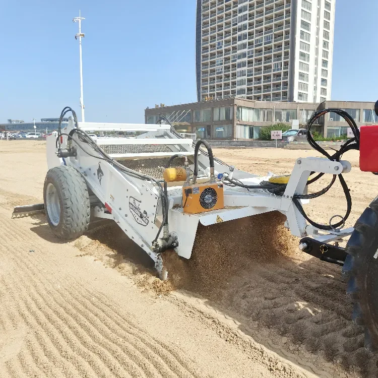 Eco-friendly Beach Cleaning with HANDSOMER Vibrating Screen
