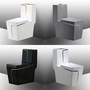 Sanitary Ware Bathroom Luxury Modern Square Water Closet Ceramic ...