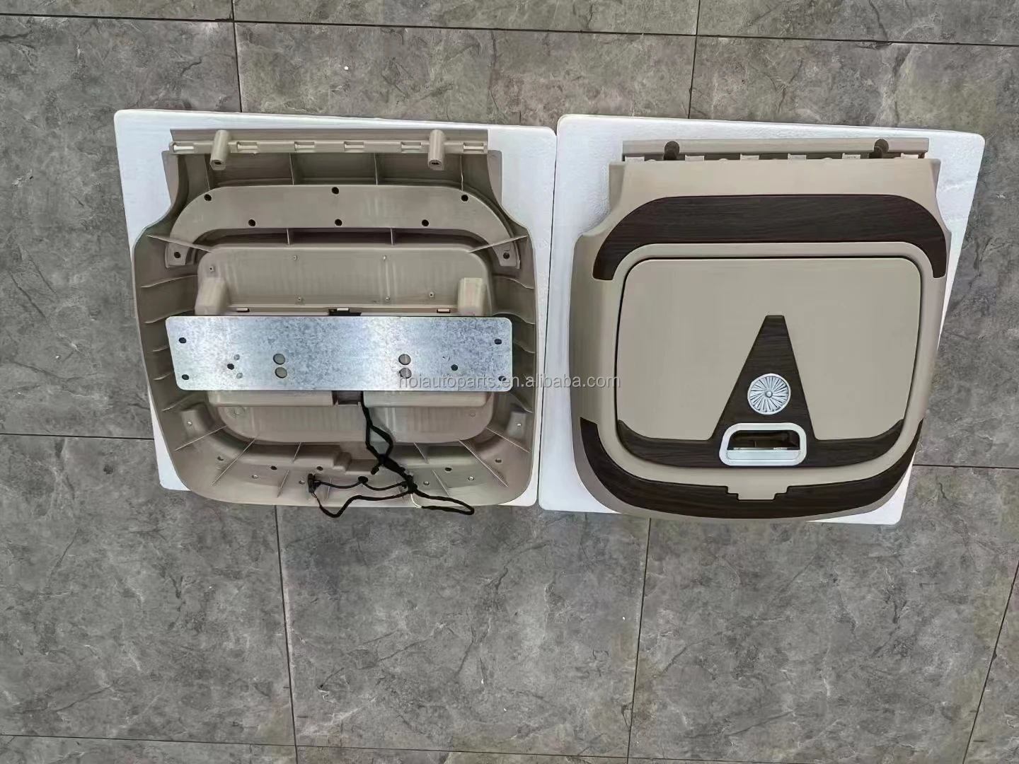 Electric Back Panel Tray Table Folding Back Table Backrest Tray Table ...