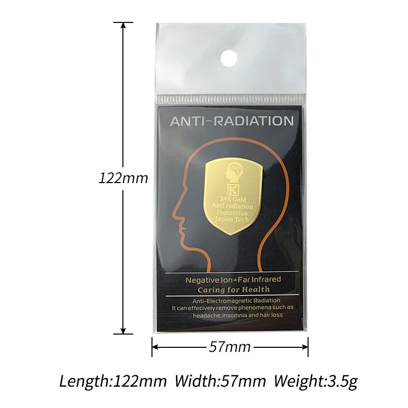 Camaz Emf Protection Sticker 24k Gold Radiation Shield Anti Radiation ...
