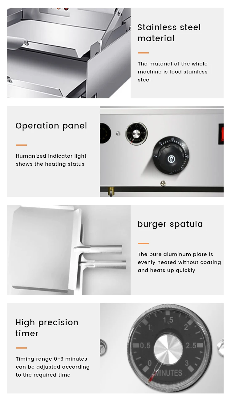 Multifunctional Conveyor Chain Toaster Hamburger Bun Toaster Machine ...