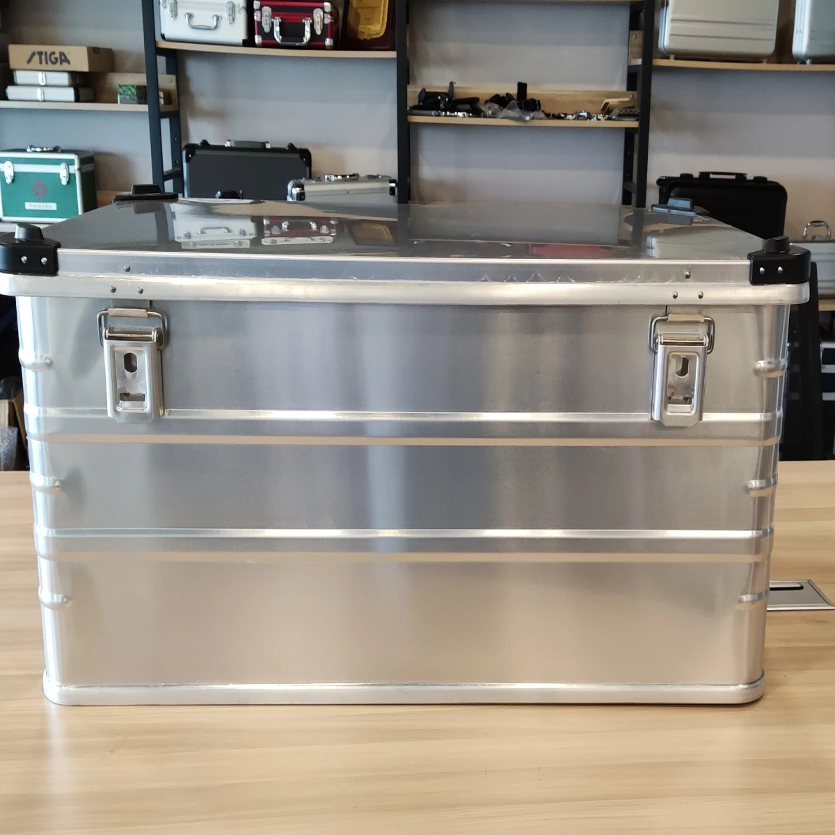 OEM Silver Aluminum Storage Small Aluminum Transportation Box with ...