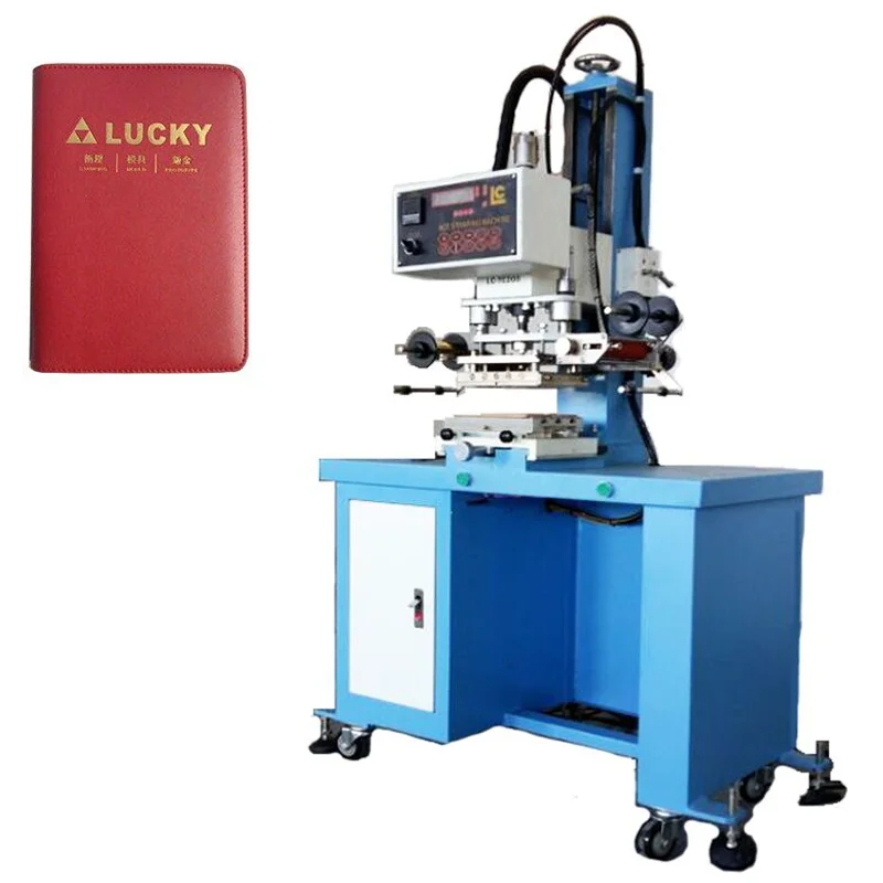LC Number Plate Press Machine - Easy & Efficient Hot Stamping