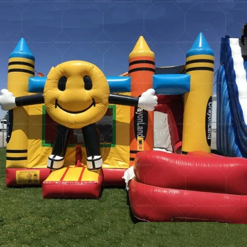 2024 Crayon Bouncy Castle Jumper Inflatable Bouncer Commercial Jumping ...