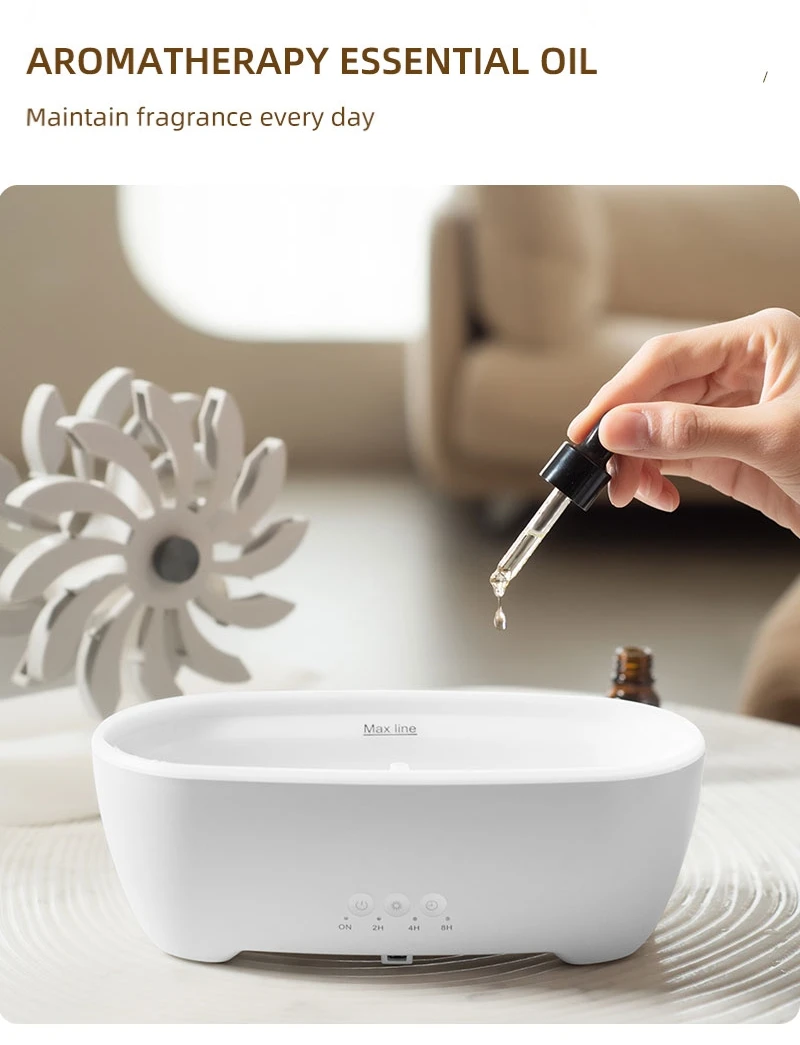 Windmill RainDrop air Diffuser Humidifier 300ml 7 Colors LED Night ...